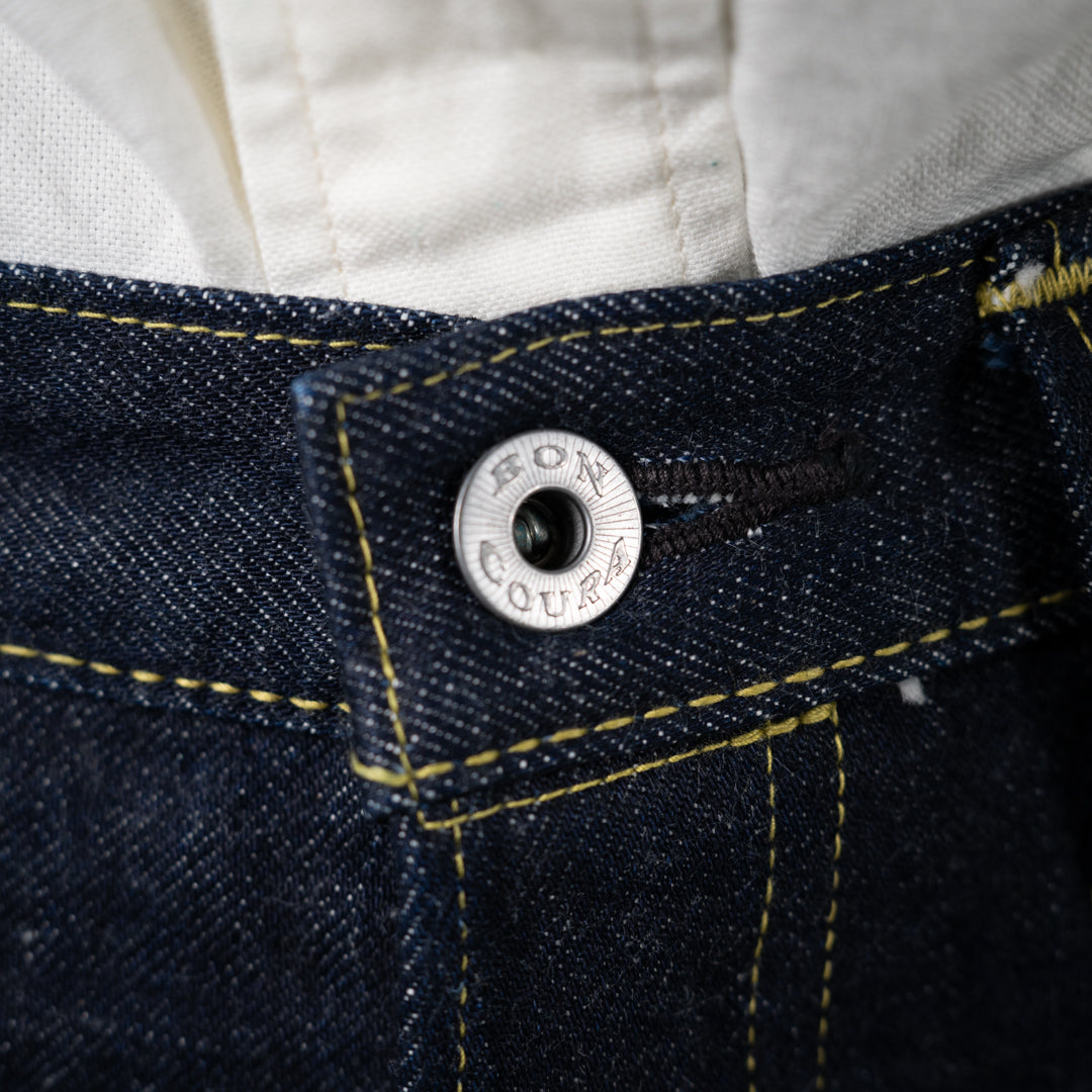 BONCOURA 43XX WWⅡ Denim Natural Indigo Dye 15th Anniversary Model ...